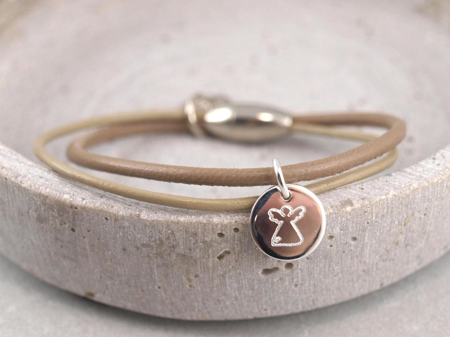Armbänder Damen Leder